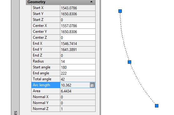 AutoCAD How To Construct An Arc Of A Specific Length Qdos Digital Solutions